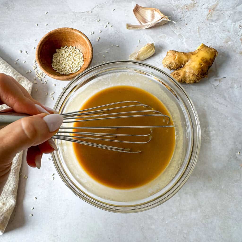 Healthy Sesame Ginger Dressing Recipe, Quick + Easy - Mallory the Dietitian